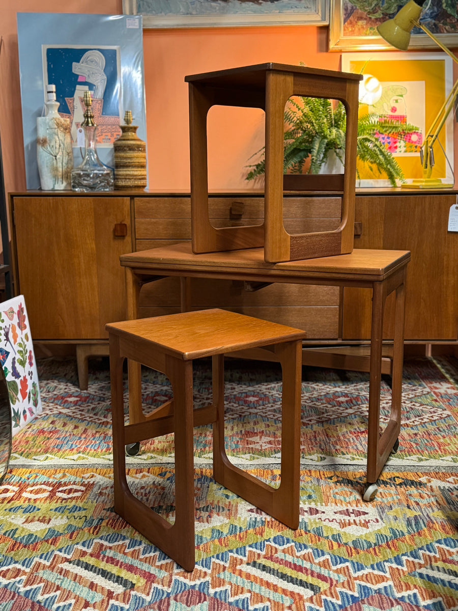Mcintosh teak games / coffee table – Etch Interiors